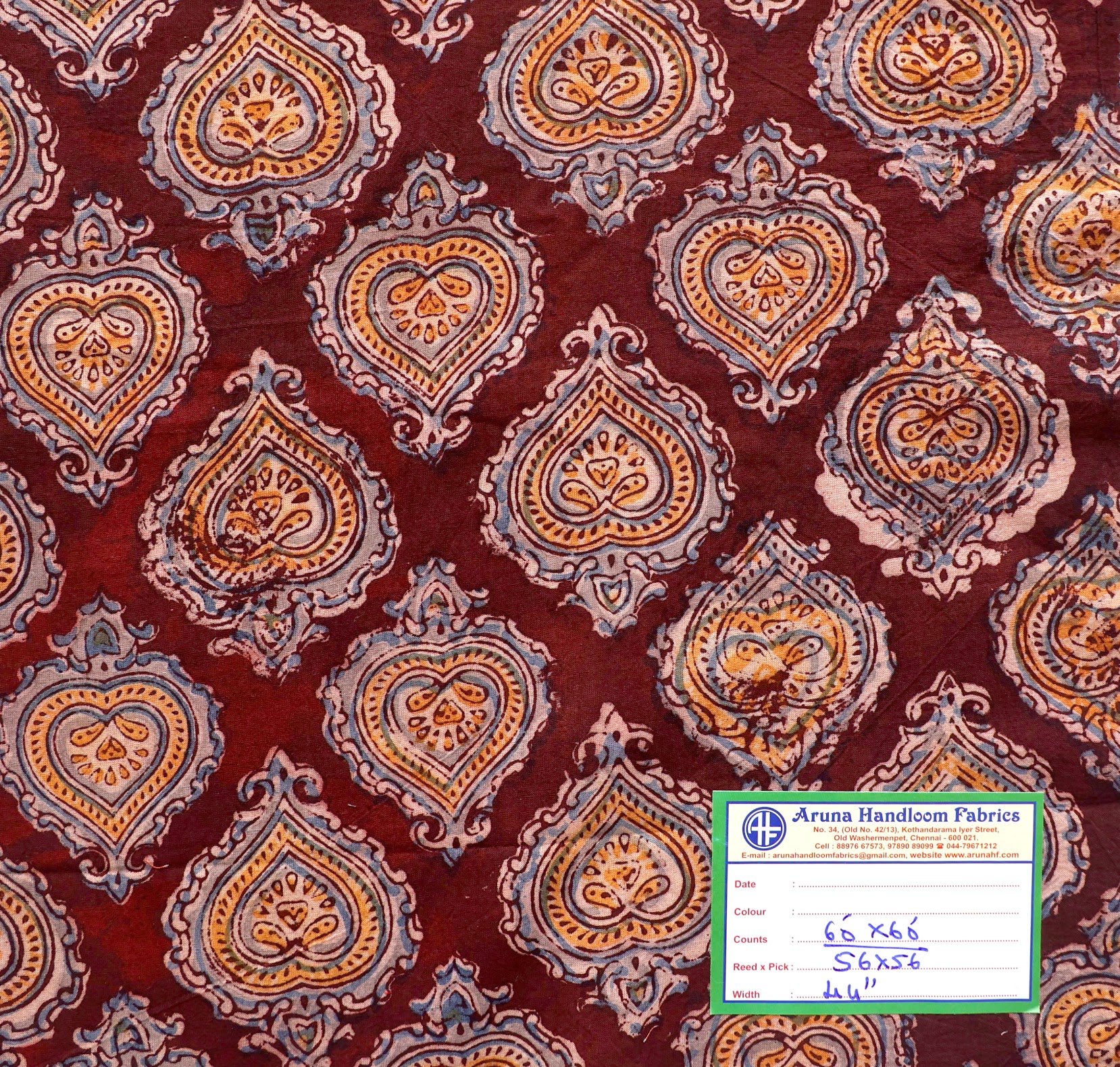 Aruna Handloom Fabrics | Kalamkari, IKAT & Batik Textiles